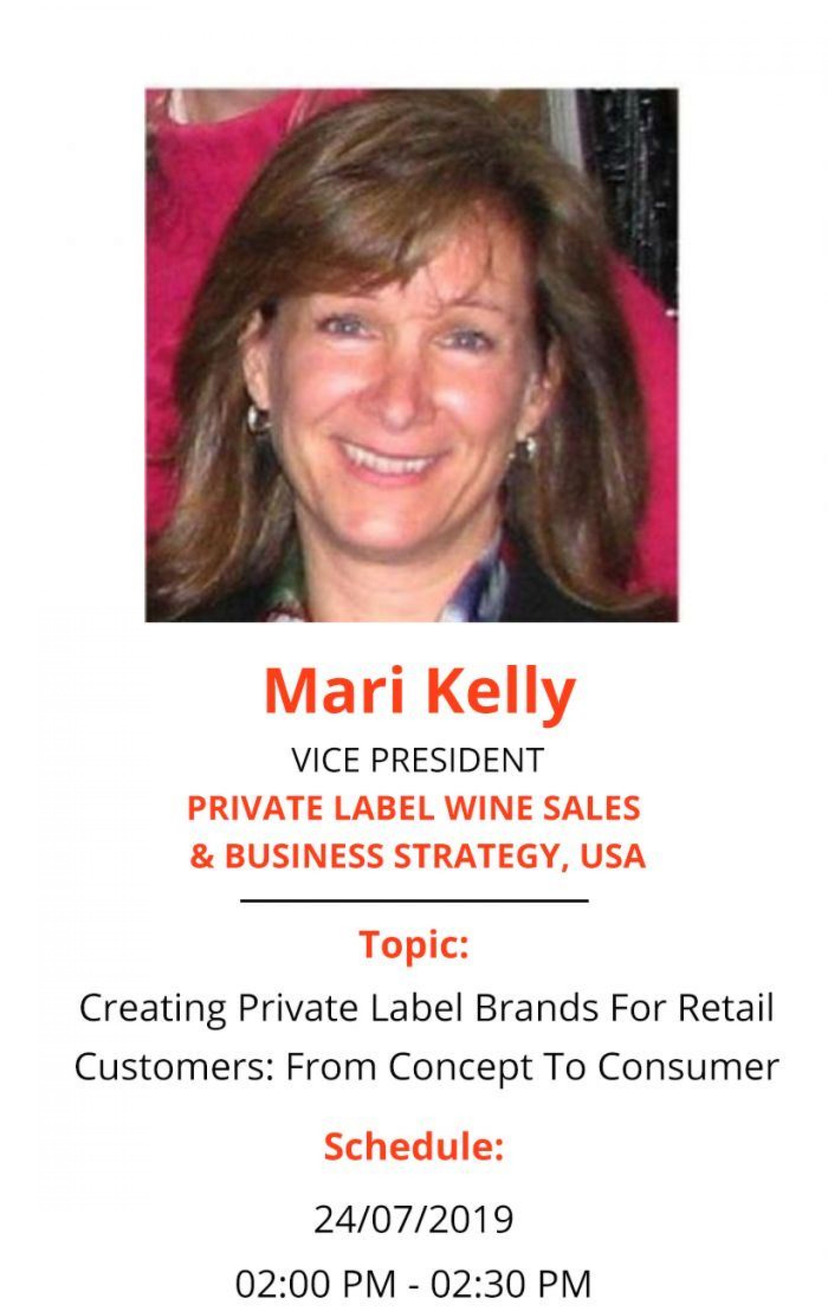 Get to Know Your Speaker: Mari Kelly